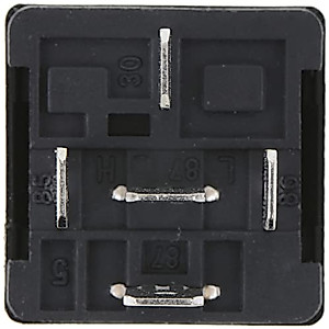 Bosch 0986AH0602 Mini Relay 12V 20A, 2x87, IP5K4, Operating Temperature from -40 Degree to 100 Degree C, 5 Pin Relay