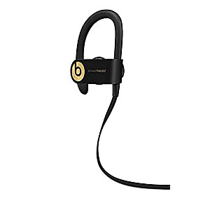 Powerbeats3 Wireless In-Ear Headphones - Trophy Gold (Black/Gold) (Renewed)
