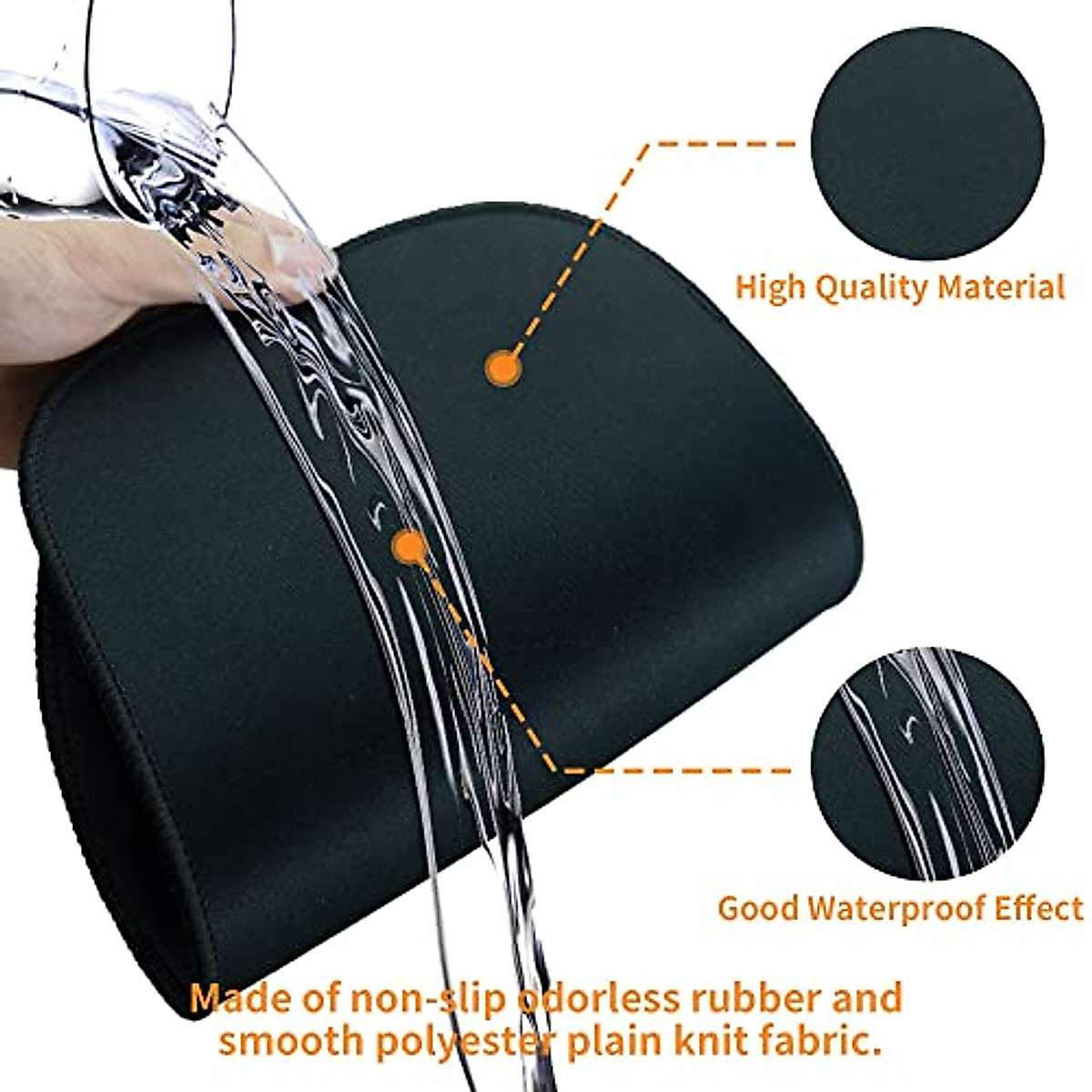 Mixer Slider Mat for Kitchenaid Stand Mixer Slider Mat with Bendable Cord Organizer for KitchenAid 5-8 Qt Appliances Air Fryer Slider Mat