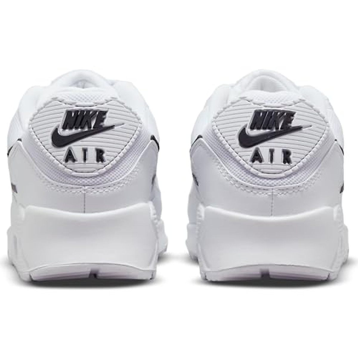 Nike WMNS Air Max 90 Women's Shoes (White/White/Black, us_Footwear_Size_System, Adult, Women, Numeric, Medium, Numeric_12)