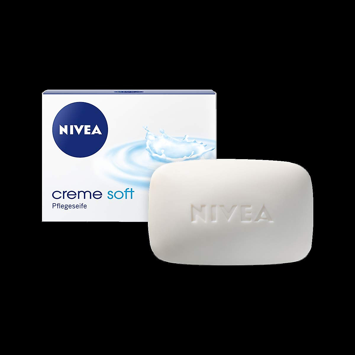 NIVEA Creme Soft Cream Soap, Pack of 6 (6 x 100 g).