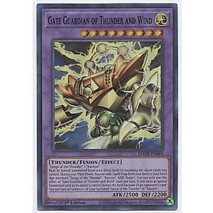 Gate Guardian of Thunder and Wind - MAZE-EN004 - Super Rare - 1st Edition