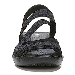 BZees Womens Chance Strappy Sandal Black 11 M