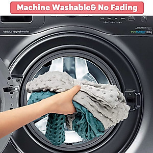 Ezencon Nursing Pillow and Positioner, Breastfeeding and Bottlefeeding Pillow, Breast Feeding Pillow with Removable and Washable Pillow Cover(Gray-Dot)