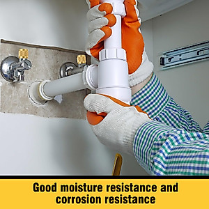 Yaocom 1/4 Flare Cap, Round Brass W/Neoprene O Ring Seal HVAC Valve Caps(50 Pcs)