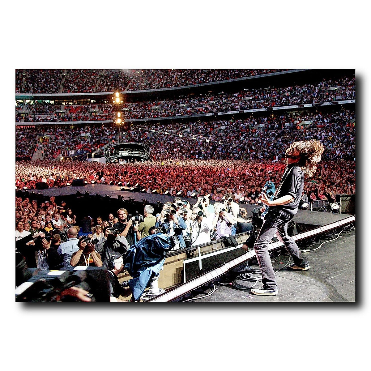 Dave Grohl Poster 13x19 Inches | Ready to Frame for Office, Living Room, Dorm | Foo Fighters | Nirvana