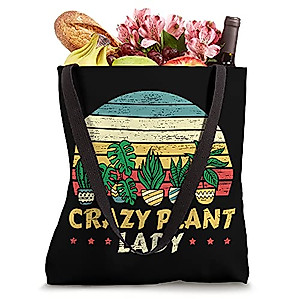 Crazy Plant Lady for a Plant Mom Tote Bag
