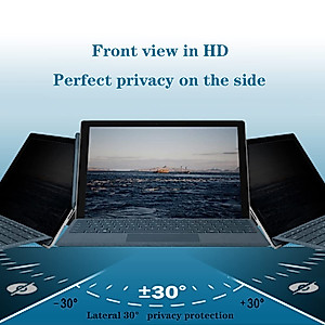 YBP Privacy Screen for-Surface Book 3/2/1 15 - Easy On/Off,Anti-Spy, Reusable and Removable,Privacy Filter for Microsoft Surface Book 3/2/1 15 Inch