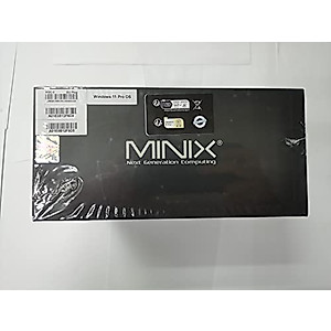 MINIX NGC-5, Intel i5-8279U Mini PC 8GB/256GB M.2 NVMe SSD, Triple 4K @ 60Hz Display/HDMI 2.0/ USB-C/DP/2xGigabit Ethernet/4USB 3.1. Support 4G LTE, SSD (SATA), Auto Power On