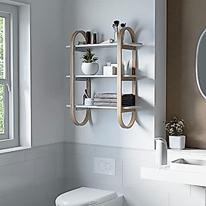 Umbra Bellwood Wall Shelf White/Natural