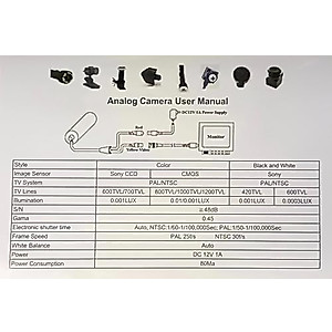 CNDST Hd CCTV Mini Spy Pinhole Security Camera 1200TVL 3.6mm 90degree Mini Hidden Analog Surveillance Camera(DST-240P1)