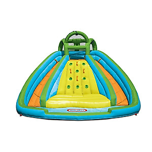 Little Tikes Rocky Mountain River Race Inflatable Slide Bouncer Multicolor, 161.00''L x 169.00''W x 103.00''H --- Weight: 50.00lbs.