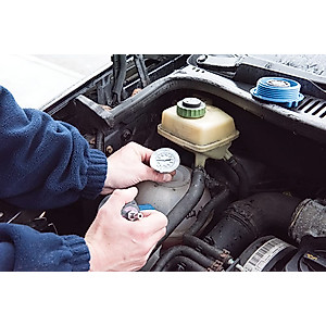 Silverline Tools 647951 Radiator Pressure Tester, Multicoloured, Set of 18 Pieces