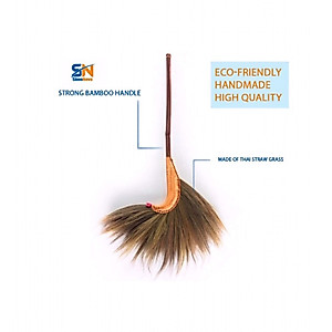Natural Grass Broom 100% Handmade (Traditional)