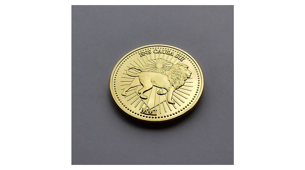 Continental Gold Coin Collecting Metal Coin - 5 Pack | Collectible Coins