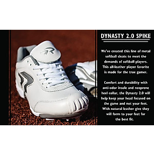 Dynasty 2.0 Spike- Pitching White-Silver 7.0