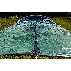 TEAM MAGNUS 18ft XL Slip and Slide - Heavy Duty Inflatable Slide with Central Sprinkler and XL Crash Pad
