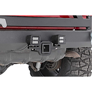 Rough Country 2" Black Series Square CREE Cube LED Lights | Spot - 70903BL