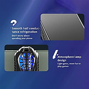 JYXDKD Mobile Phone Radiator For Universal Phone Cooler Game Cooling Controller Portable Fan Holder Heat Sink