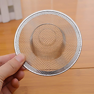 Stainless Steel Kitchen Sink Strainer Hair Catcher Stopper Bathroom Bathtub Show