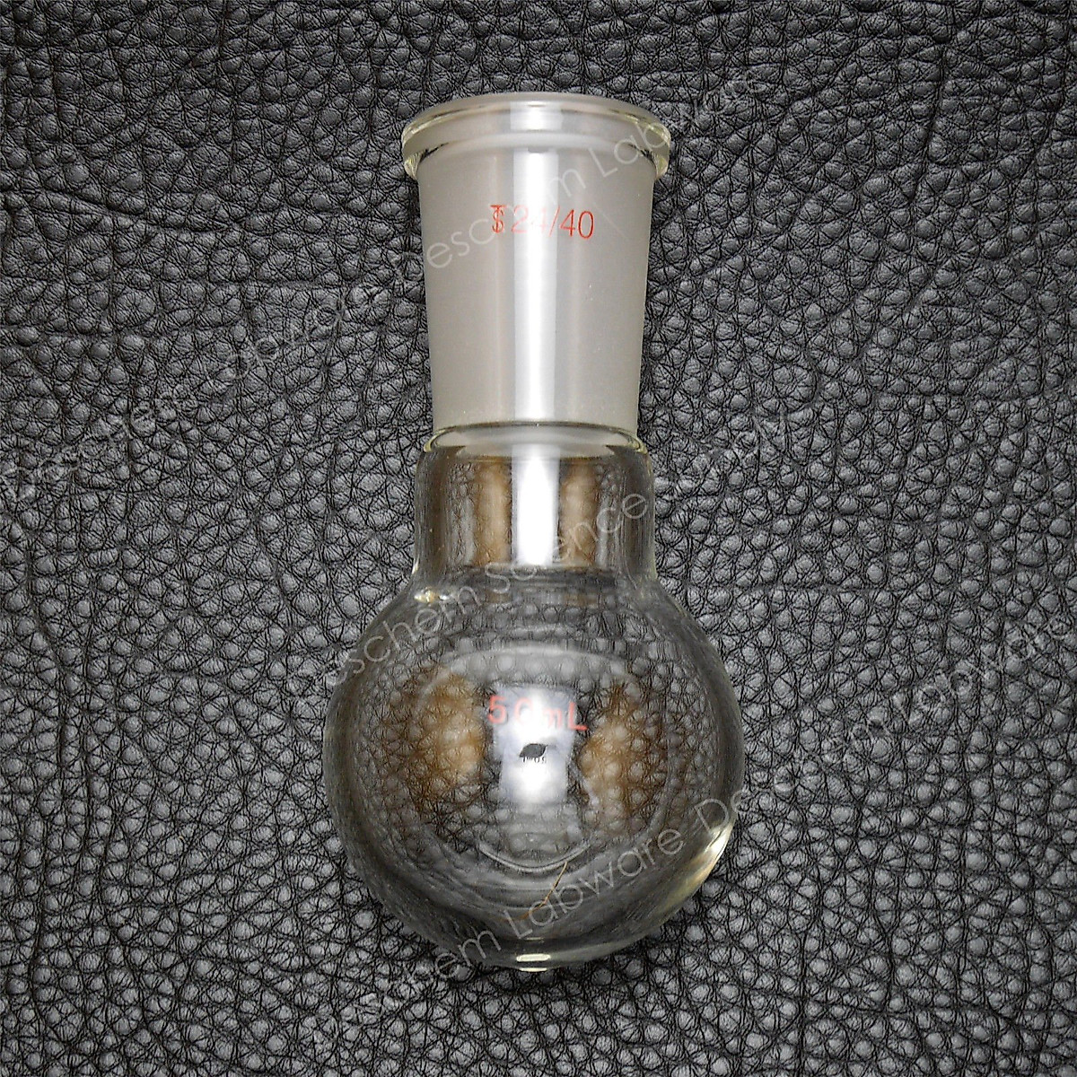 Deschem 50ml,24/40,1-Neck,Round Bottom Glass Flask,Single Neck,Laboratory Boiling Bottle