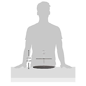 Evco International Creative Home 2 Tier Stand with Handle, Slate