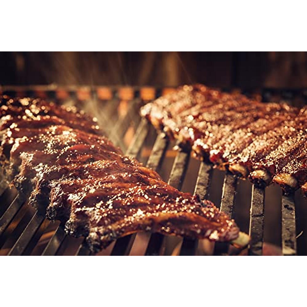 Leship 19.5 inch Cooking Grates Replace for Weber 7524, 7528, Weber Genesis 300 Series Genesis E310 E320 E330 S310 S320 S330 EP310 EP320 EP330 Grills, Cast Iron Grill Grates (19.5" x 12.9" Each)