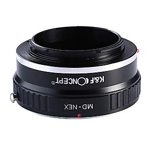 K&F Concept Lens Adapter Ring for Minolta MC MD MSR to Sony E Mount a6000 a6300 a6500 a5000 a5100 a3500 a3000 Alpha A7 A7R a7S a7II a7RII a7SII a7III a7RIII and a9