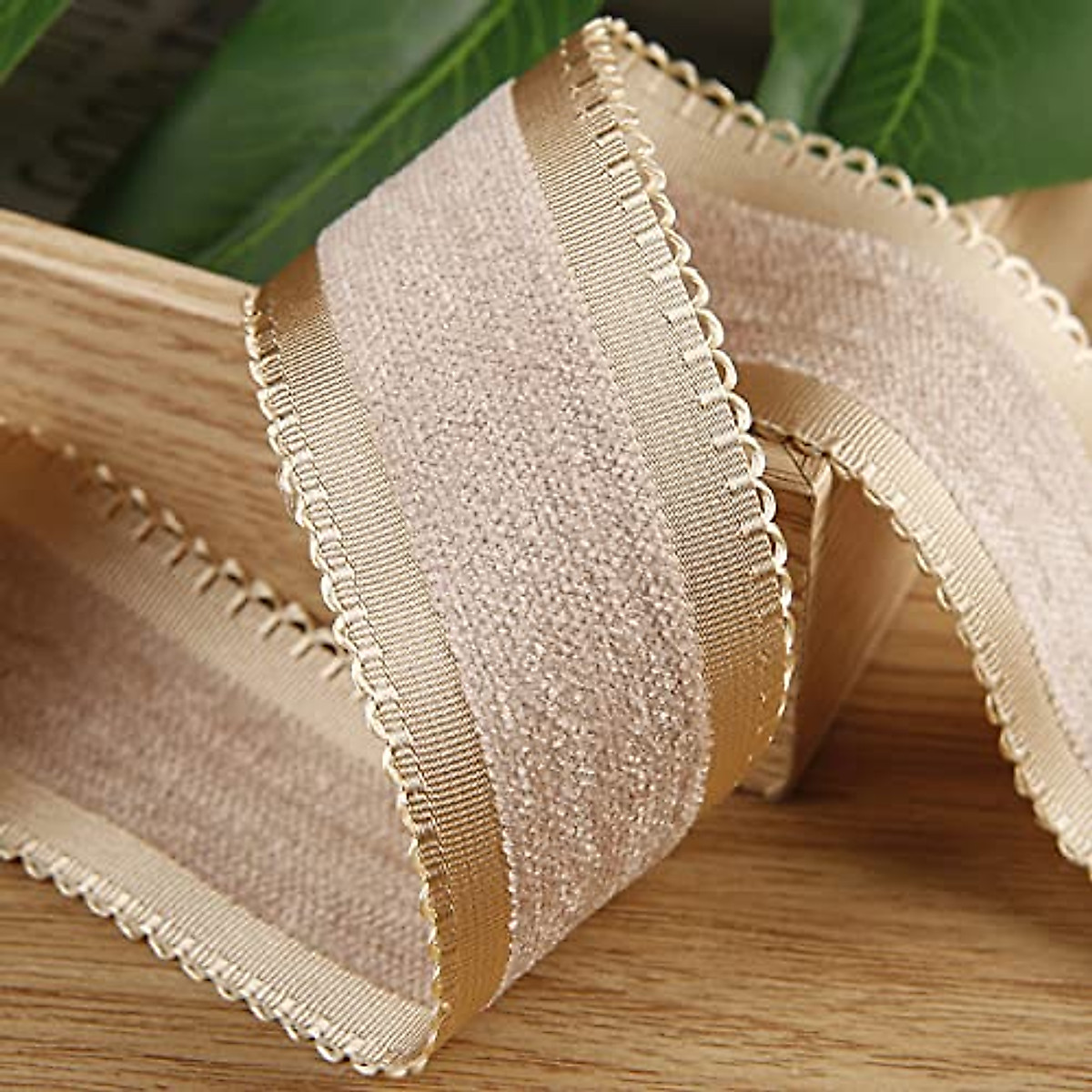 10 Yards/Roll Double Sided Polyester Flocking Belt Bowknot Hair Bow Knot Clothing Hat Decoration Lace Velvet Ribbon