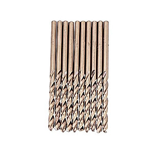 YWBL-WH Hss Twist Drill,M35 Cobalt Drill Bit Set 1mm-5mm HSS Twist Drill Bits for Drilling Stainless Steel Cast Iron Metal(3mm)