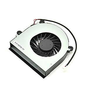 BAY Direct Replacement CPU Cooling Fan for ADDA AB7905HX-DE3 6-23-AW15E-010 6-23-AW15E-011 6-31-W35SS-103 6-31-W370S-101 & Clevo W150 W150er W350 W350ETQ W370 W370ET W230SS W230ST W230SD W350ET Series