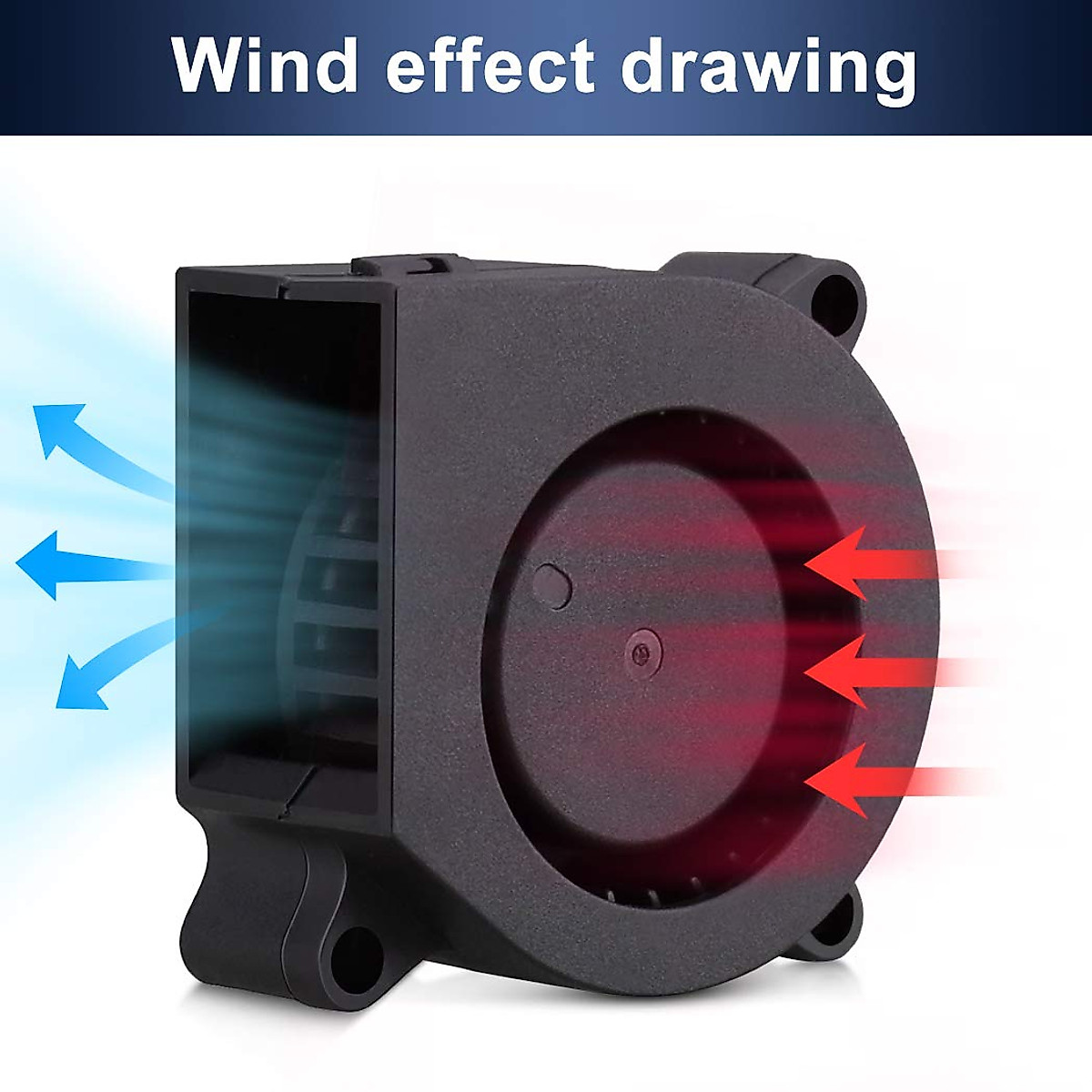 Wathai 40mm x 20mm DC Brushless Cooling Blower Fan 24V 2Pin 2 Pcs