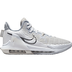 Nike Men's Lebron Witness 6 Summit White/MTLC Pewter (CZ4052 102) - 12
