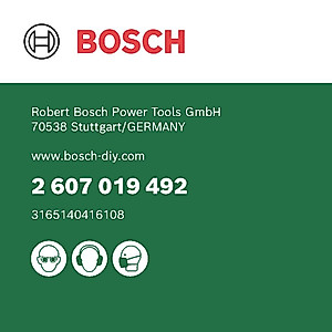 Bosch DIY Schleifblatt verschiedene Materialien für Exzenterschleifer (25 Stück, Ø 125 mm, Körnung 60)