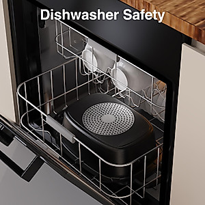 Anfilank 10-in-1 Programmable Slow Cooker with Timer, 6.8 Quart Crock Pot, Presets to Sous Vide, Bake, Sauté, Cook Rice& More, Nonstick Dishwasher-Safe Pot, Adjustable Temp&Time, Stainless Steel