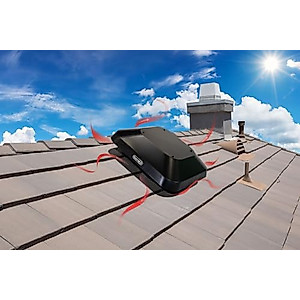 Quietcool 1950 CFM Smart App Controlled 3-Speed Roof Mount Attic Fan