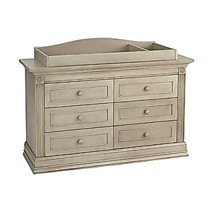 Baby Cache Natural Hardwood Changing Station Table Topper | Montana Collection | Driftwood