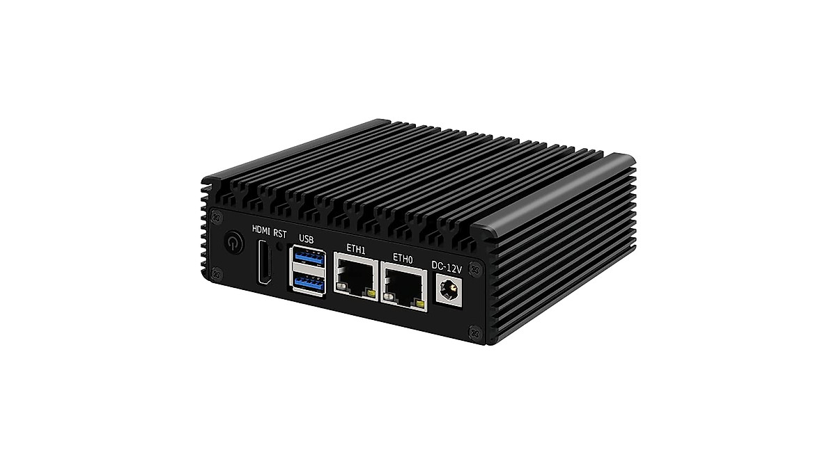 CWWK X86-P2 Fanless Mini PC with Intel J4125 Quad Core - Low Noise Firewall