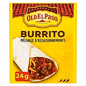 Old El Paso, Burrito Seasoning Mix, 24g/0.8oz., {Imported from Canada}