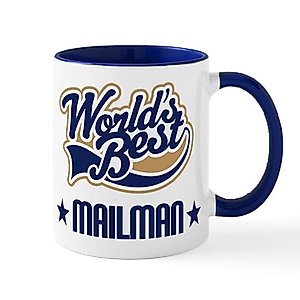 CafePress Mailman Gift Mug Ceramic Coffee Mug, Tea Cup 11 oz