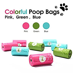 Pet N Pet Scented Lavender Dog Poop Bag Colorful, 720 Counts Dog Bags Poop, Doggie Poop Bags USDA Certified 38% Biobased, Dog Waste Bags, Dog Poop Bags Refills, Poop Bags Dogs, Doggy Poop Bags Rolls