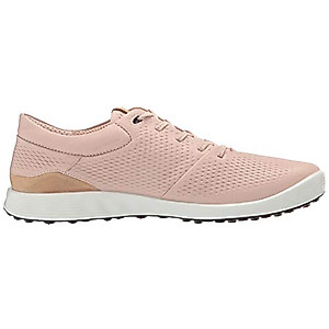 ECCO Women's S-Lite Golf Shoe, Rose Dust Yak Leather, 11-11.5