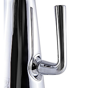 ALFI brand AB1792-PC Polished Chrome Single Hole Tall Cone Waterfall Bathroom Faucet, 1.38"L x 5"W x 11.25"H, Silver