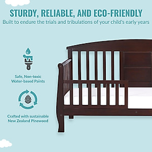 Dream On Me Dallas Toddler Day Bed, Espresso (651-ESP)