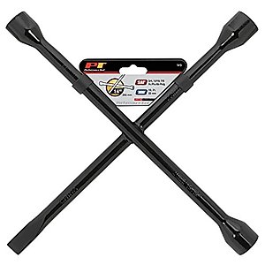 14 inch SAE/Metric Combination Lug Wrench with Spade Tip