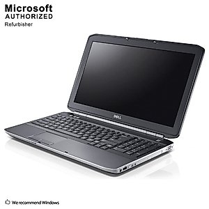 Dell Latitude E5530 Notebook 15.6 inHD 1366x768, Intel Core i5 3210M 2.5GHz up to 3.1GHz, 8GB DDR3 RAM, 320GB HDD, VGA, HDMI, Windows 10 Professional 64 Bit(Renewed)