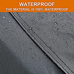 Kayme 7 Layers Minivan Car Cover Waterproof All Weather for Automobiles, Outdoor Full Cover with Zipper, Universal Fit for Pacifica, Grand Caravan, Odyssey, Sienna, Station Wagon /MPV(191-206 inch)