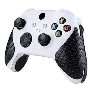 eXtremeRate PlayVital Anti-Skid Sweat-Absorbent Controller Grip for Xbox Series X/S Controller, Professional Textured Soft Rubber Pads Handle Grips for Xbox Series X/S Controller - 3D Concave