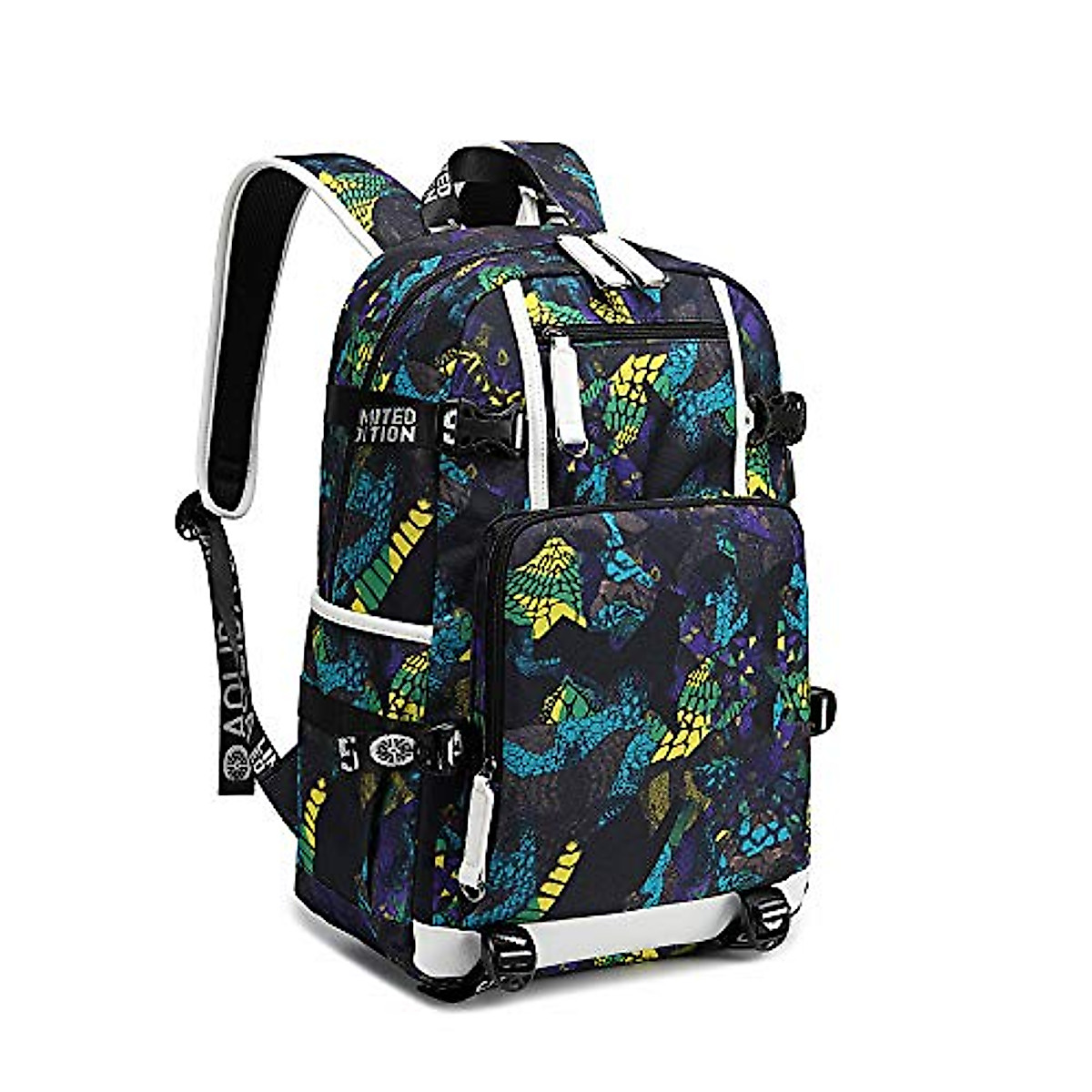 Oxford Students School Backpack Laptop Knapsack Travel Bags Waterproof Schoolbag Daypacks (6)