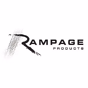 RAMPAGE PRODUCTS 16190 Smooth Semi-Gloss Black 90" Xtremeline Universal Side Bars